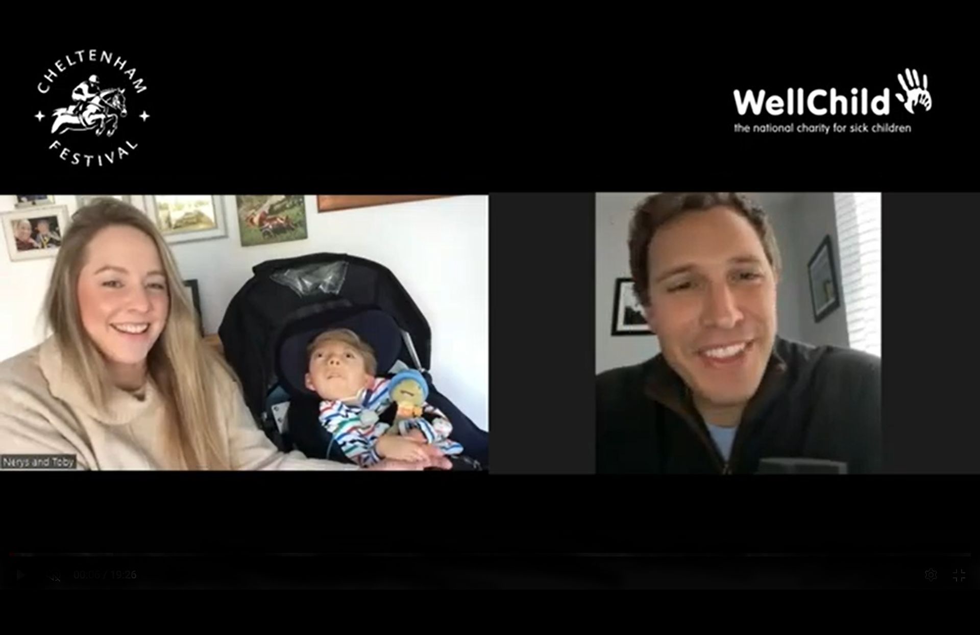 Racing Presenter Oli Bell Talks to WellChild Family Ahead of The ...
