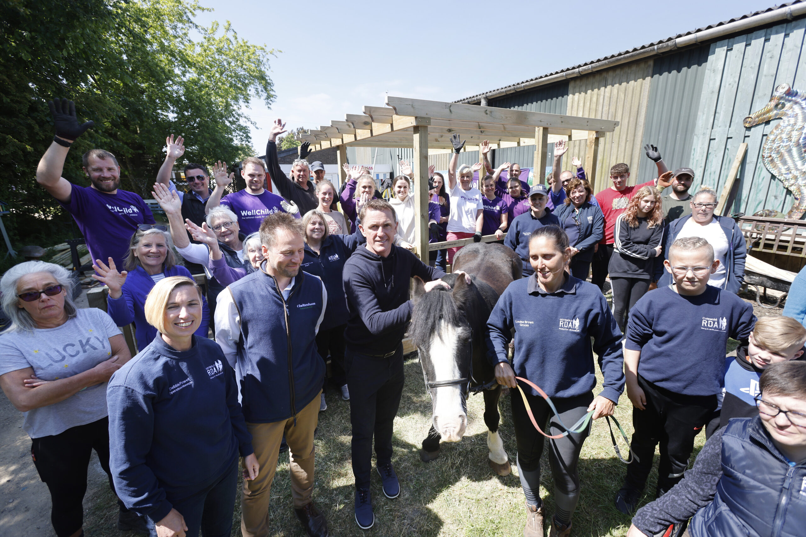 Delight at Helping Hands for Riding for the Disabled | WellChild